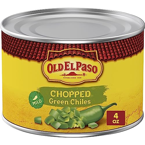 Old El Paso Mild Chopped Green Chiles, 4 oz. - Want It All