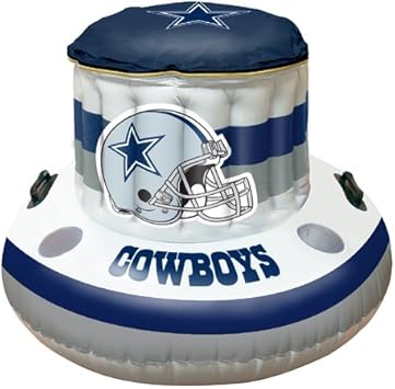 Amazon.com : Dallas Cowboys NFL Beach/Pool Inflaitable Floating Cooler ...