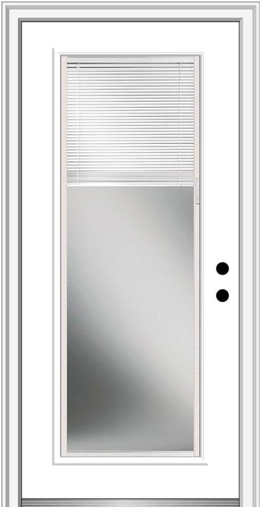 National Door Company, Exterior Single Door, Fiberglass Smooth, 30" x ...