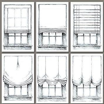 Amazon.com: Comodex Custom Order Roman Shades Curtains Gap Balance for ...