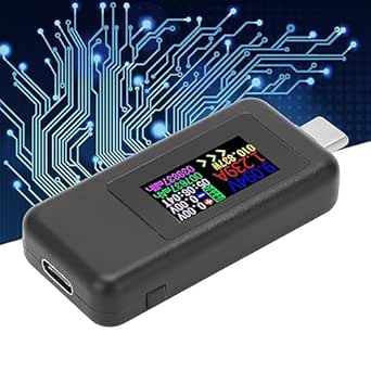Multi USB Power Meter,USB C Current Meter Power Tester DC4-30V Digital ...