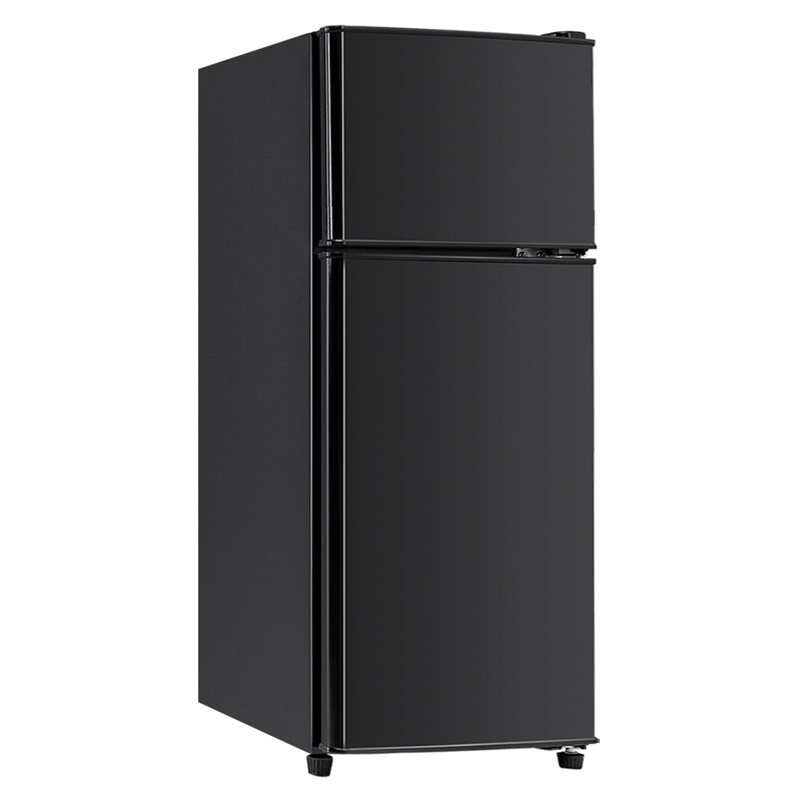Amazon.com: DRIXNO Mini Fridge with Freezer Black 4.0 Cu.ft Apartment ...