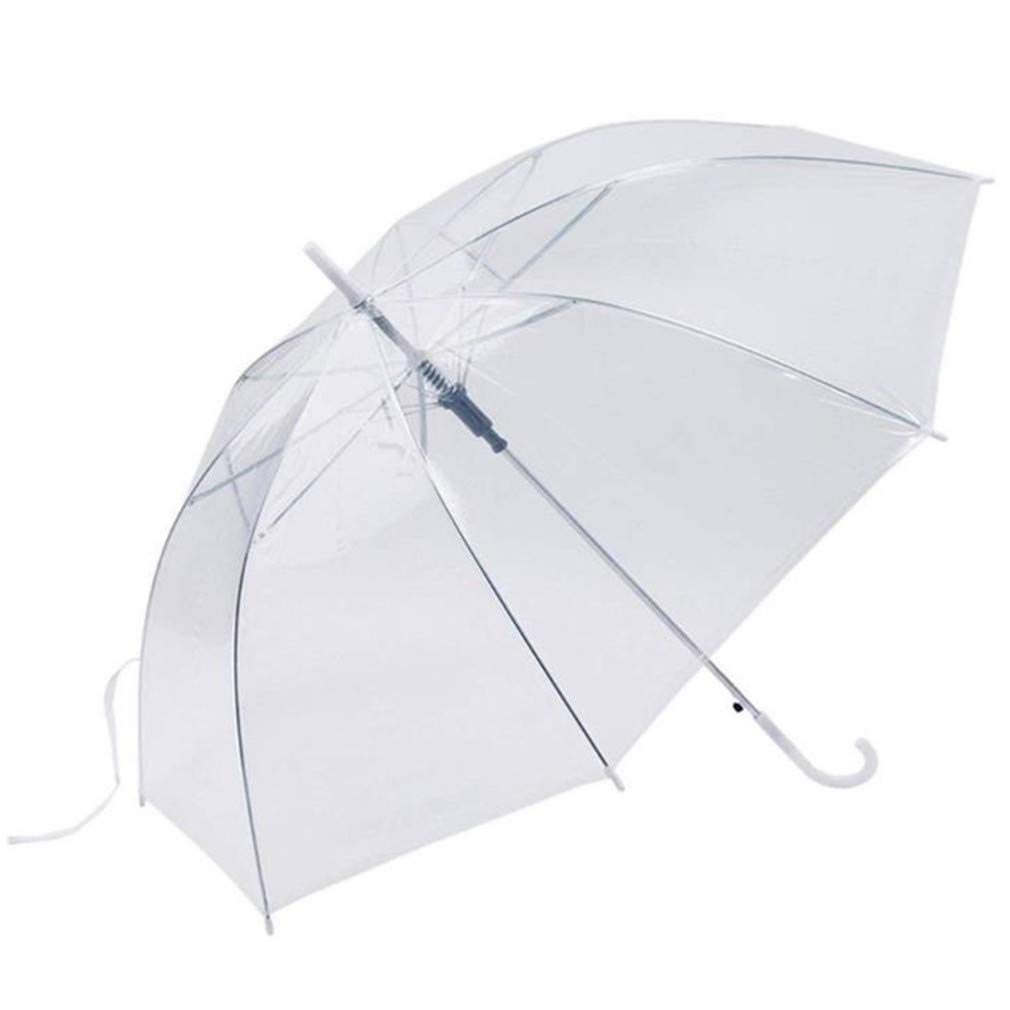 Automatic Open Transparent Clear Bubble Dome Rain Umbrella Decoration ...