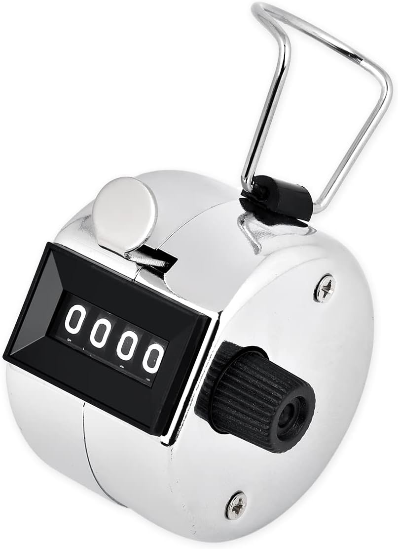 DS. DISTINCTIVE STYLE Handheld Tally Counter 1.8" Metal Mechanical ...
