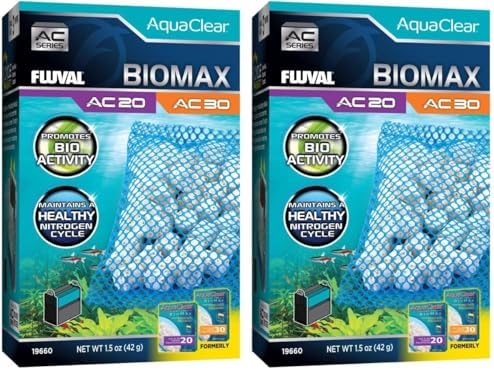 Amazon.com : Fluval - BIOMAX for AC20/AC30 Power Filter, 1.5 oz / 42 g ...