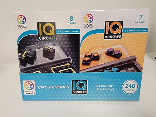 SmartGames IQ Bundles Circuit Series, Ages 7-Adult - SantaBILT®