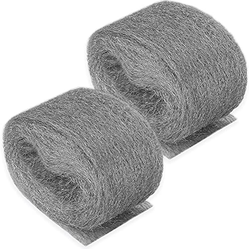 Snapklik.com : 2Pack Steel Wool Pads For Mice Control, Fill Fabric DIY ...