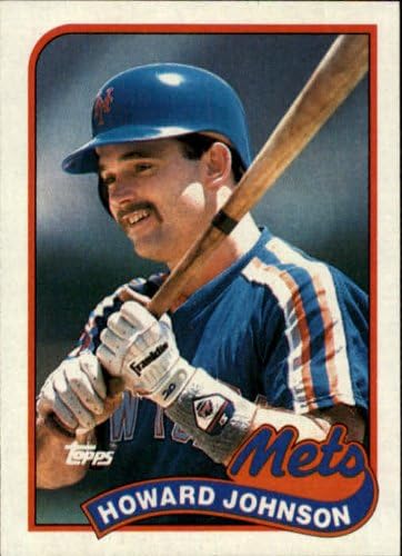 Amazon.com: 1989 Topps Baseball Card #383 Howard Johnson : Collectibles ...