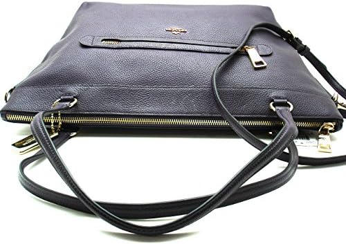 Coach Pebbled Leather Taylor Tote F54687 Aubergine: Handbags: Amazon.com