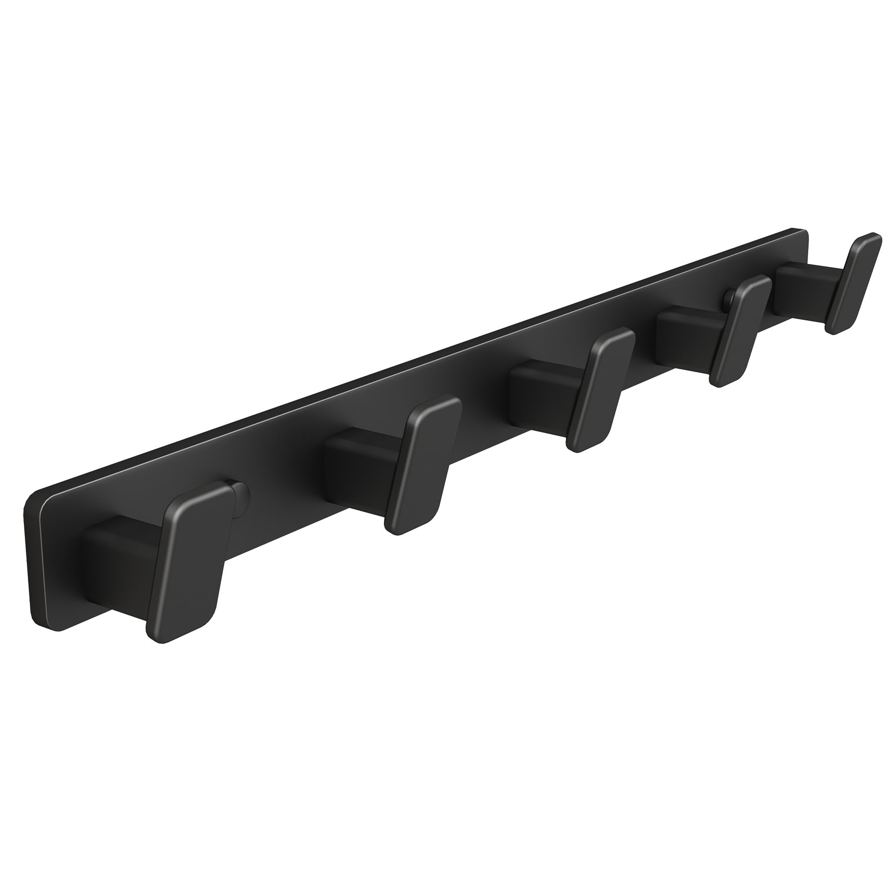 Amazon.com: Coat Hook Wall Rack Hanger - Black Coat Rack with 5 Hooks ...