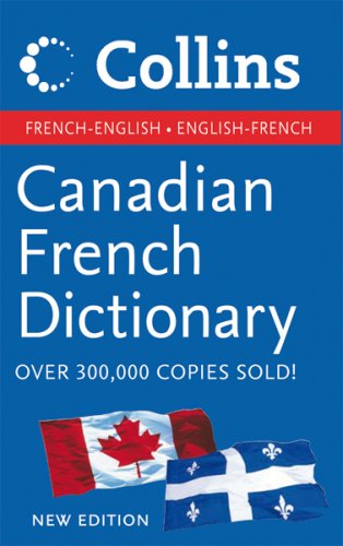 Collins Canadian French Dictionary: Collins: 9780002008693: Books ...