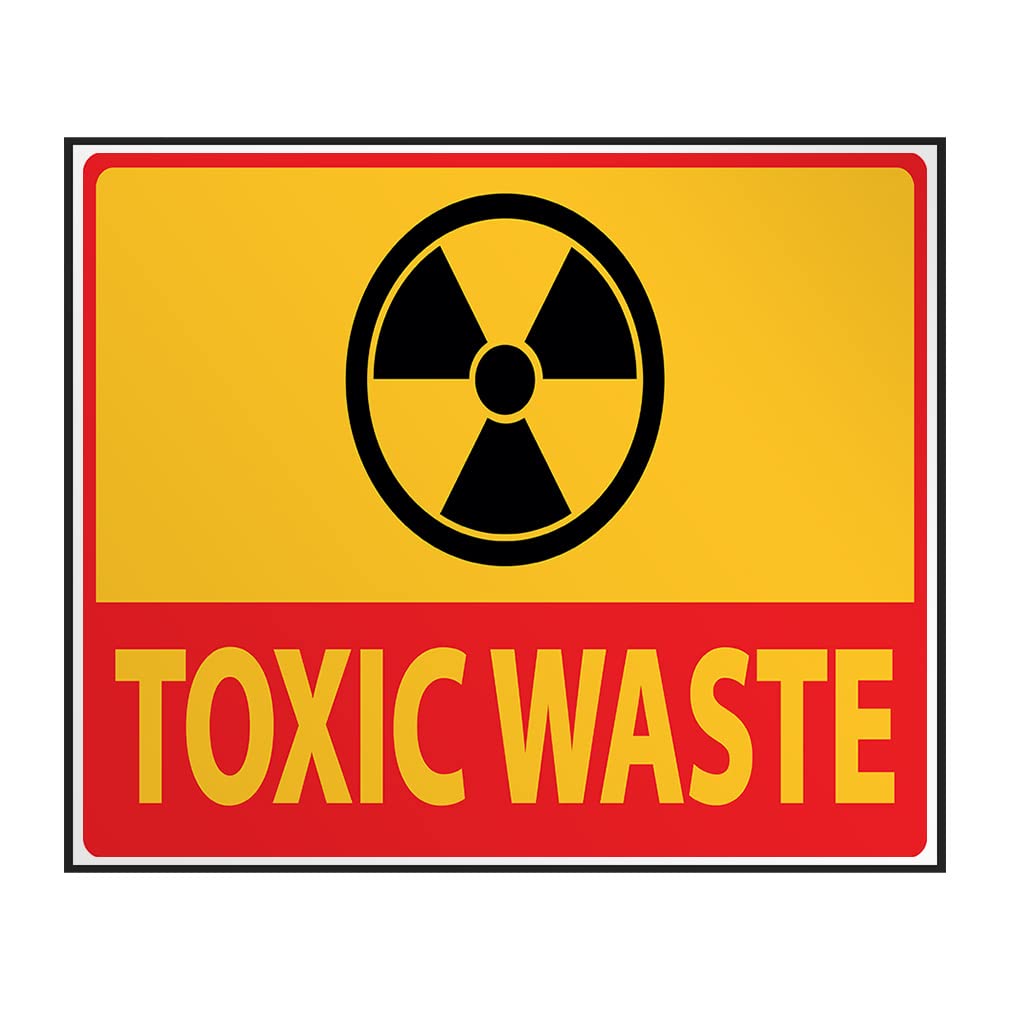 Toxic Waste Sign Halloween
