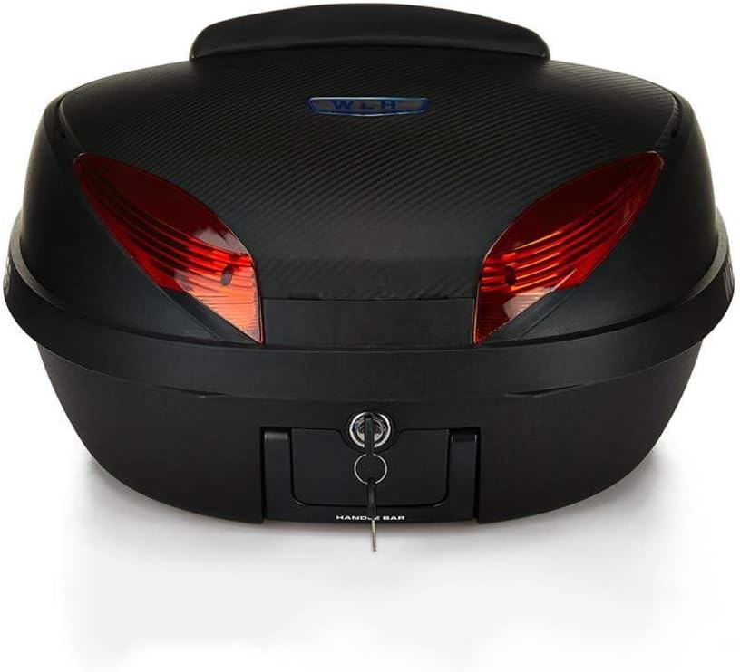 Amazon.com: Motorcycle Rear Top Box Tail Trunk Luggage Lock 52L High ...