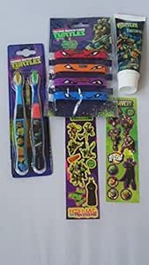 TEENAGE MUTANT NINJA TURTLES BUMPER GIFT SET - 9 Pieces - 4 TMNT ...