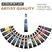 Shuttle Art Acrylic Paint Set, 15 x 12ml Tubes Artist Quality Non Toxic ...