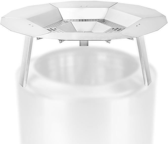 Amazon.com : Heat Deflector for Solo Stove Yukon, 304 Stainless Steel ...