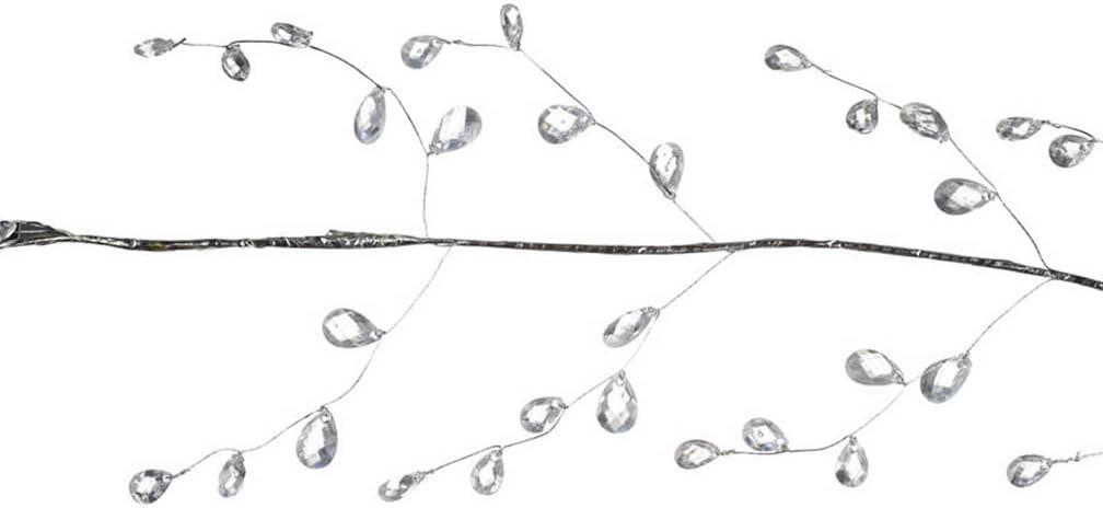 Amazon.com: Darice VL8145906 Pearl Crystal Garland on Foil Wire, 6-Feet ...
