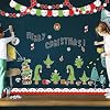 Amazon.com: Whaline 94Pcs Merry Christmas Bulletin Board Decoration Kit ...