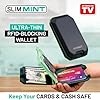 Amazon.com: Slim Mint Wallet, Ultra-Thin, RFID-Blocking, AS-SEEN-ON-TV ...
