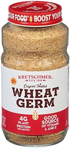 Amazon.com : Kretschmer Original Toasted Wheat Germ, 4g Plant Protein ...