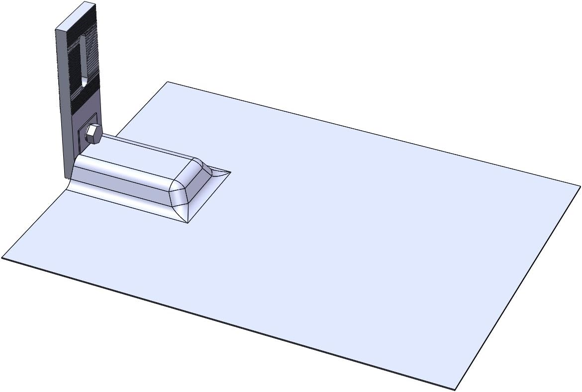 Magerack Side-Mount L-Foot and Top-Mount Z Bracket with Flashing for ...