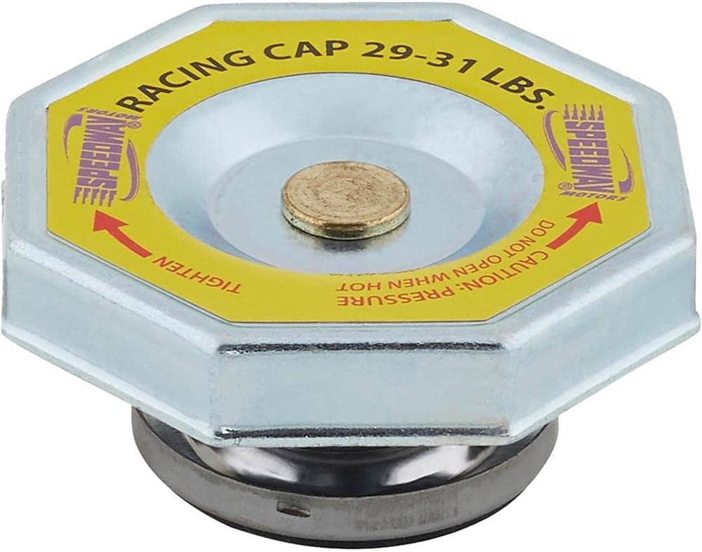 Amazon.com: Speedway Motors High Pressure Radiator Cap - 29-31 Lbs ...