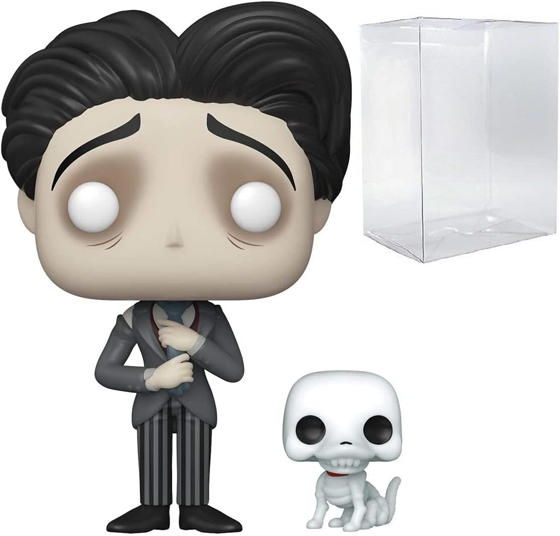 Amazon.com: Corpse Bride Emily with Maggot Diamond Glitter POP! Vinyl ...