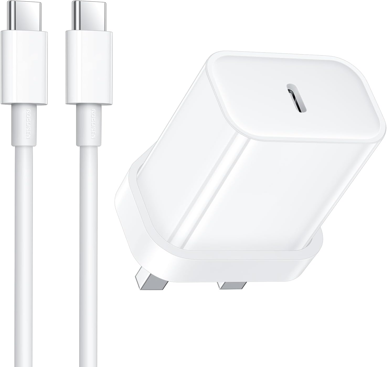 iPhone Fast Charger, 20W iPhone USB C Fast Charger Plug With 1M iPhone ...