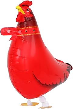 Amazon.com: Chicken Walking Animal Pet Air Walker Balloons, Set of 3