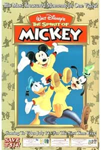 Amazon.com: The Spirit of Mickey Mouse Movie Disney Original Poster ...