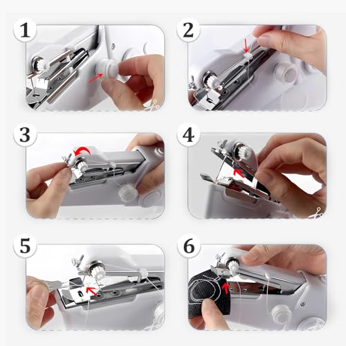 Handheld Sewing Machine, Portable and Easy-to-Use Mini Sewing Machine ...