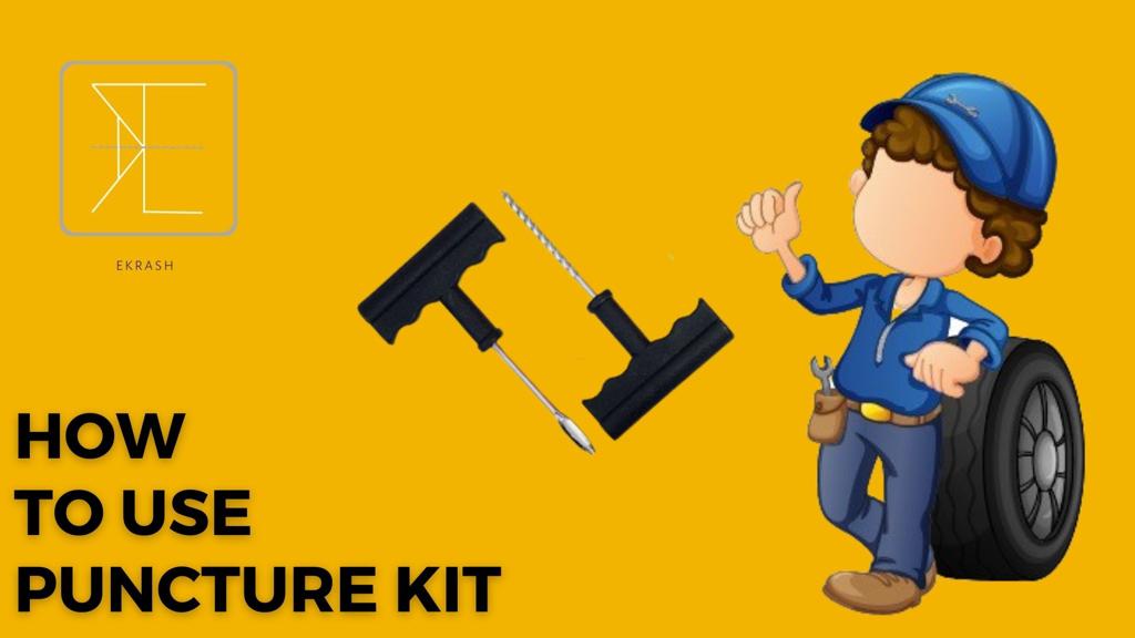 how to use puncture kit
