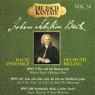 Bachkantate Vol.54(Bwv 5+162/+ - Rilling,Helmuth, Bach Ensemble, Bach ...