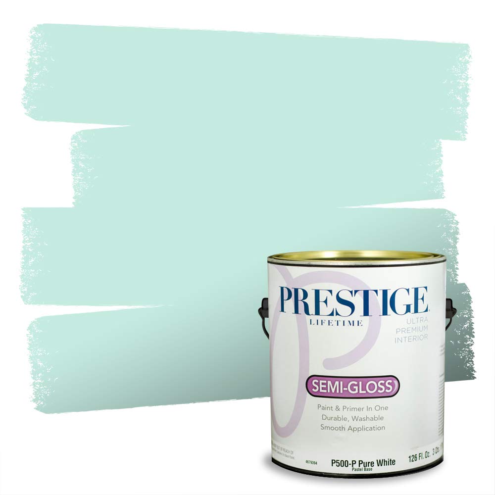 PRESTIGE Paints P500-P-659BM Interior Paint and Primer In One Semi ...