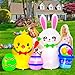 Amazon.com: WorTade 6 FT Easter Inflatables Outdoor Decorations ...