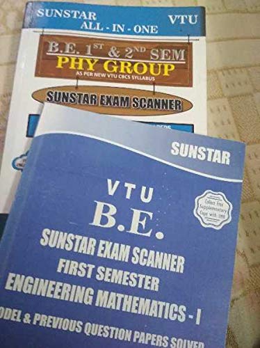 Sunstar B.E 1st & 2nd Phy Group with Engineering Mathematics -1 Text ...