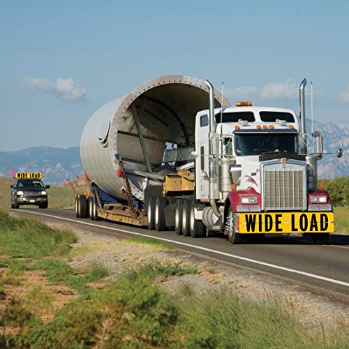 Snapklik.com : VULCAN Wide Load Sign For Trucks And Trailers