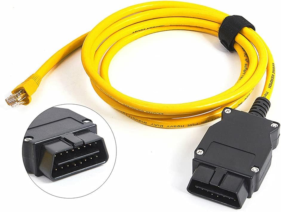 Amazon.com: Nyveider Enet Cable BMW Ethernet to OBD Interface for BMW ...