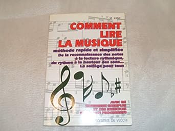 Amazon.com: Comment lire la musique: 9782732805054: M Zane: Books