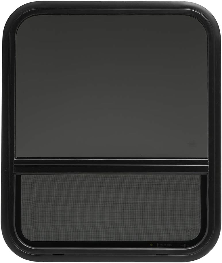 Amazon.com: ToughGrade Vertical Sliding Black RV Window 24" X 36" X 1-1 ...