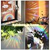 Amazon.com: Trantranapa Big Size Rainbow Suncatchers Stickers for ...