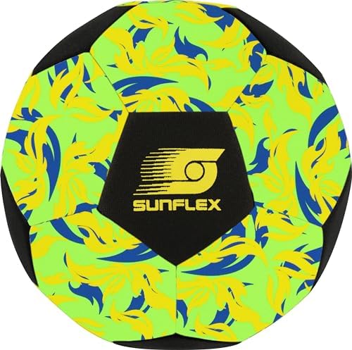 Sunflex® Neopren Fußball Gr. 5 Glow Flames Firegreen | Beach-Fußball ...