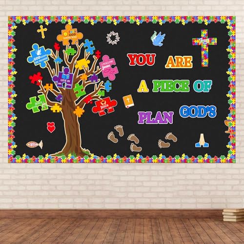 Snapklik.com : Pasimy 70 Pcs Christian Classroom Bulletin Board ...