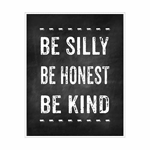 Amazon.com: Be Silly Be Honest Be Kind Poster : Handmade Products