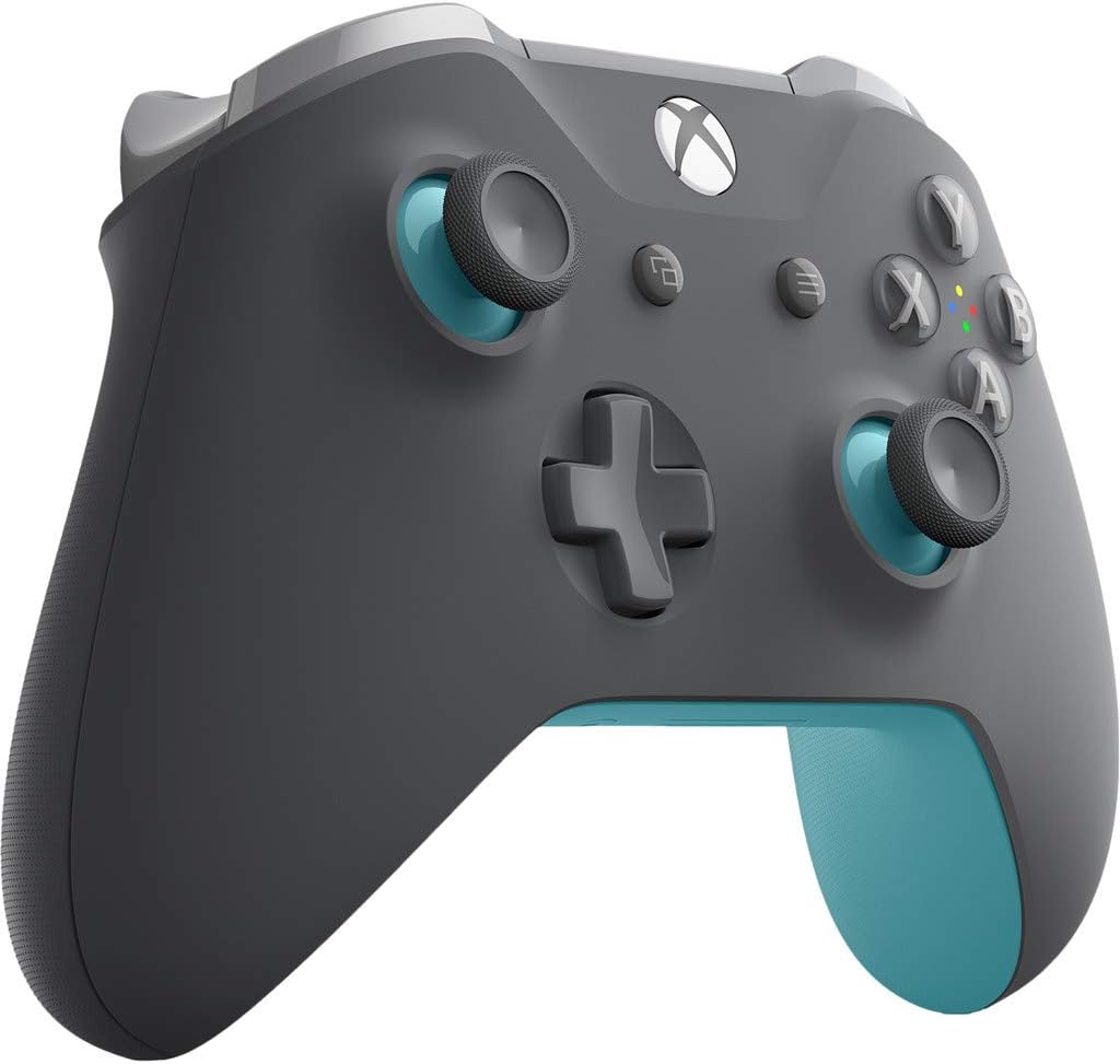 Xbox Wireless Controller - Grey and Blue (xbox_one) : Amazon.co.uk: PC ...
