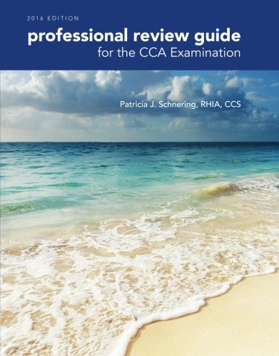 Buy Professional Review Guide for the Cca Examination, 2016 Edition ...