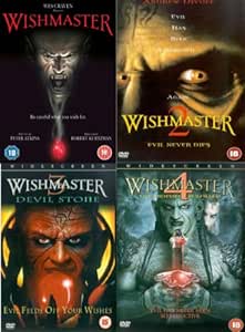 Wishmaster Complete All 4 Movies DVD Film Anthology Collection [4 Discs ...