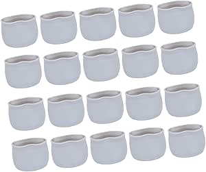 Amazon.com: Tofficu 50pcs Table and Chair Foot Cover Chair Leg Sleeves ...