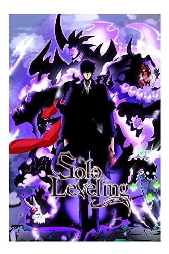 Snapklik.com : Solo Leveling Poster Japan Anime Canvas Wall Art For ...