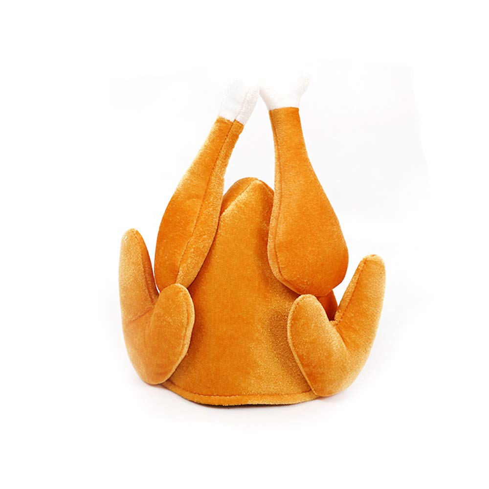 Thanksgiving Christmas Turkey Hat Unisex Full Face Hat Gifts for Party ...